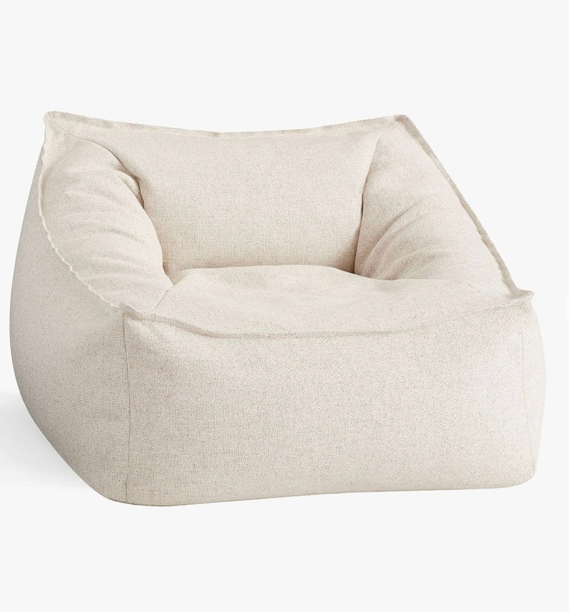 Lounger Bean Bag Tweed, Ivory – My Bean Bag