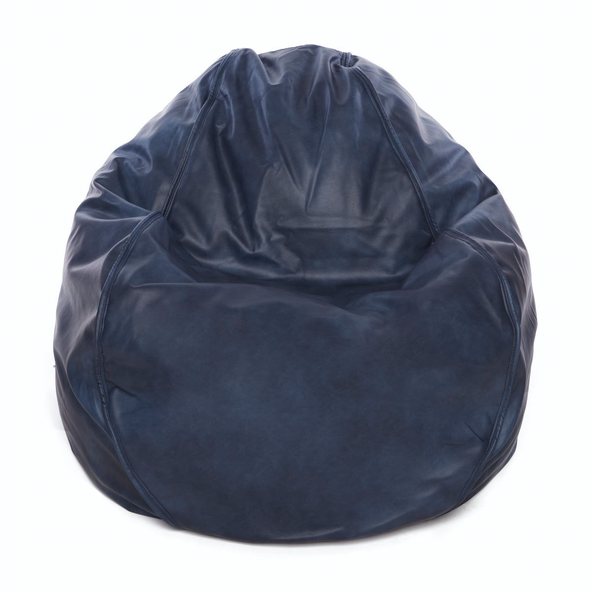 ADULT PEAR, VEGAN LEATHER, NAVY. – My Bean Bag